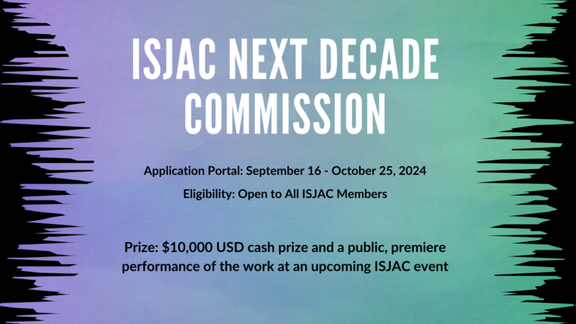 2025 Next Decade Commission — ISJAC | International Society of Jazz ...