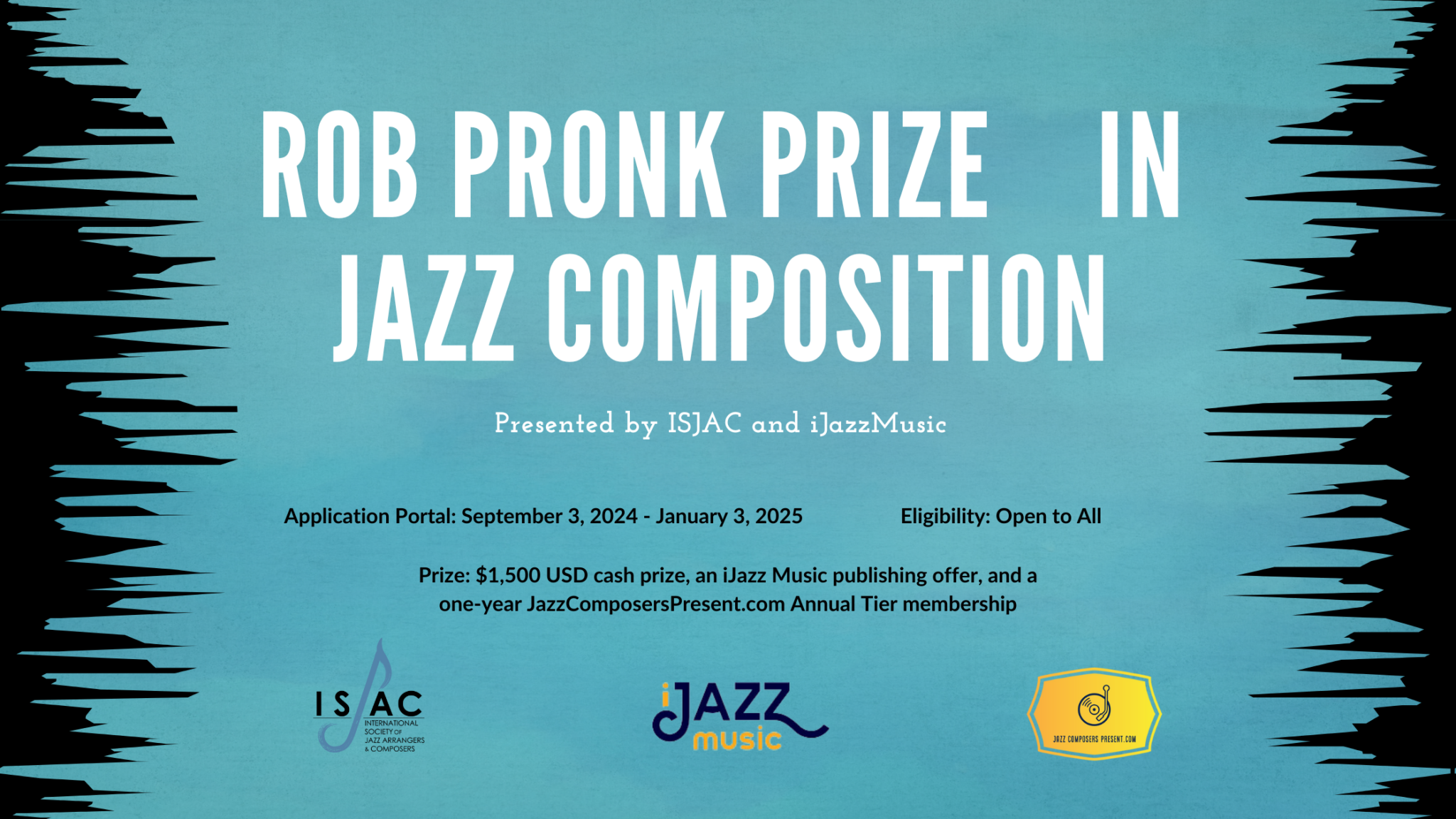 2025 ISJAC/iJazz Music Rob Pronk Prize in Jazz Composition | ISJAC ...